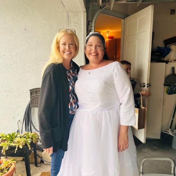 June Bride | Dresses | Plus Size Tea Length Wedding Dress | Poshmark